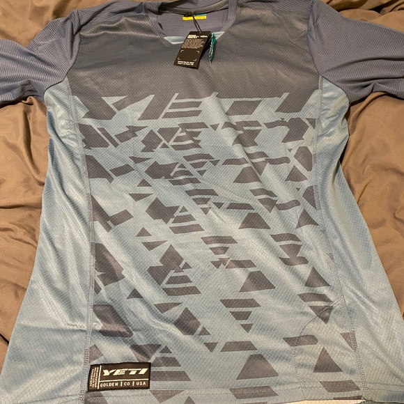 Yeti | Shirts | New Yeti Enduro Short Sleeve Mtb Jersey Size L | Poshmark
